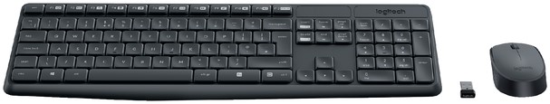 Toetsenbord Logitech MK235 Qwerty +muis zwart Bremer Kantoor Centrum